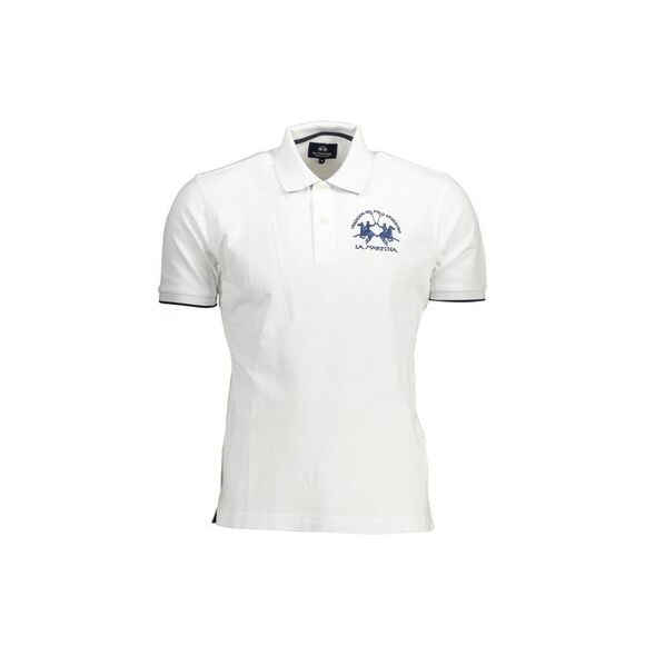 La Martina | Shirts | La Martina Contrasting Embroidered Polo Shirt ...